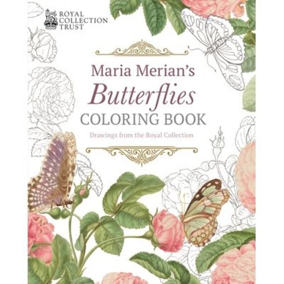 Maria Merian | Other | Maria Merians Butterflies Coloring Book Drawings ...